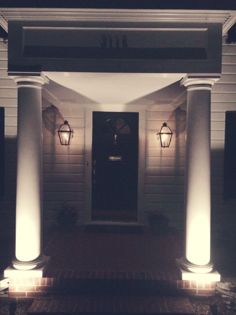 Charleston Collection | CH-27 Wall Mount Gas Lantern - Lantern & Scroll